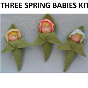 Three Spring Babies KIT - Blossom Bud Baby Theme Sewing Pattern - Etsy