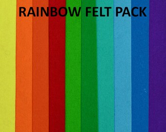 Wool Felt // Bright Side // DIY Garland, Merino Wool Felt Sheets ...