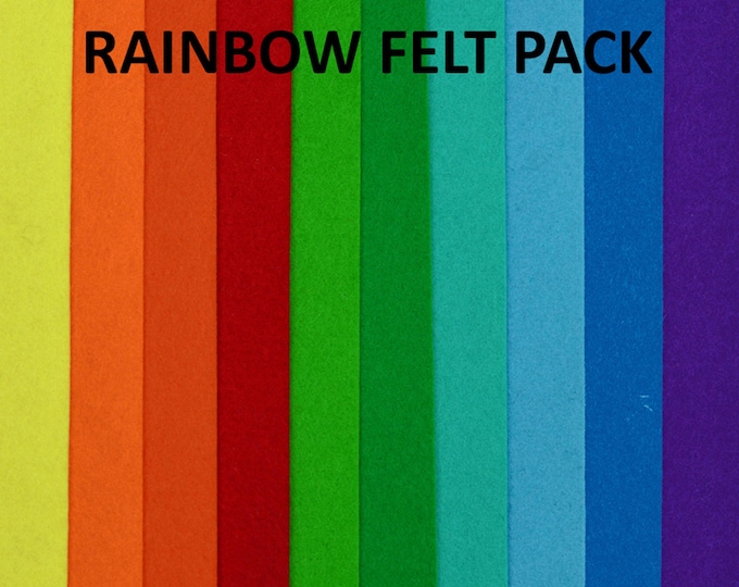 Wool Felt // Bright Side // DIY Garland, Merino Wool Felt Sheets ...