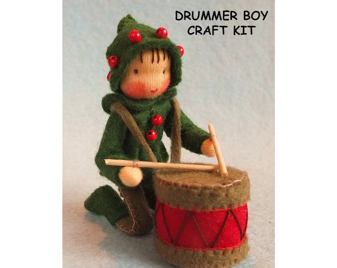 Drummer Boy Kit- Christmas, Nativity, Pattern, Sewing, Decoration ...