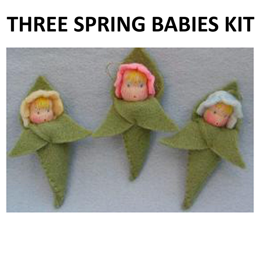 Three Spring Babies KIT - Blossom Bud Baby Theme Sewing Pattern - Etsy