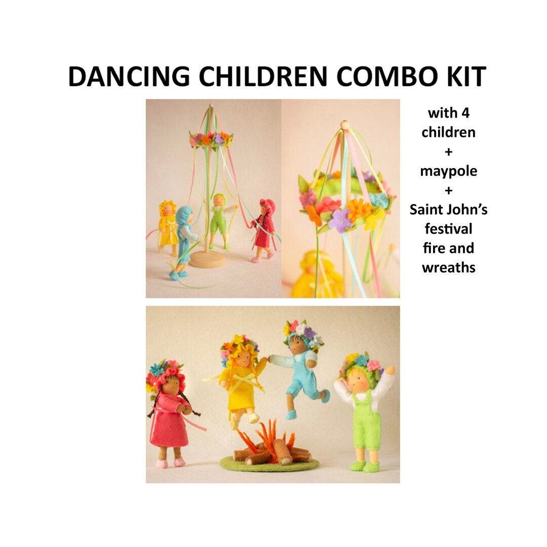 ON SALE! 3 Kits: Maypole, Dancing Children and Saint John's Festival ...