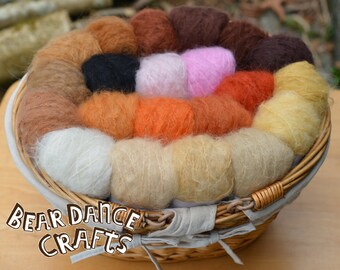 Wild Brushable Mohair Straight Yarn was Dollymo Doll Wig - Etsy