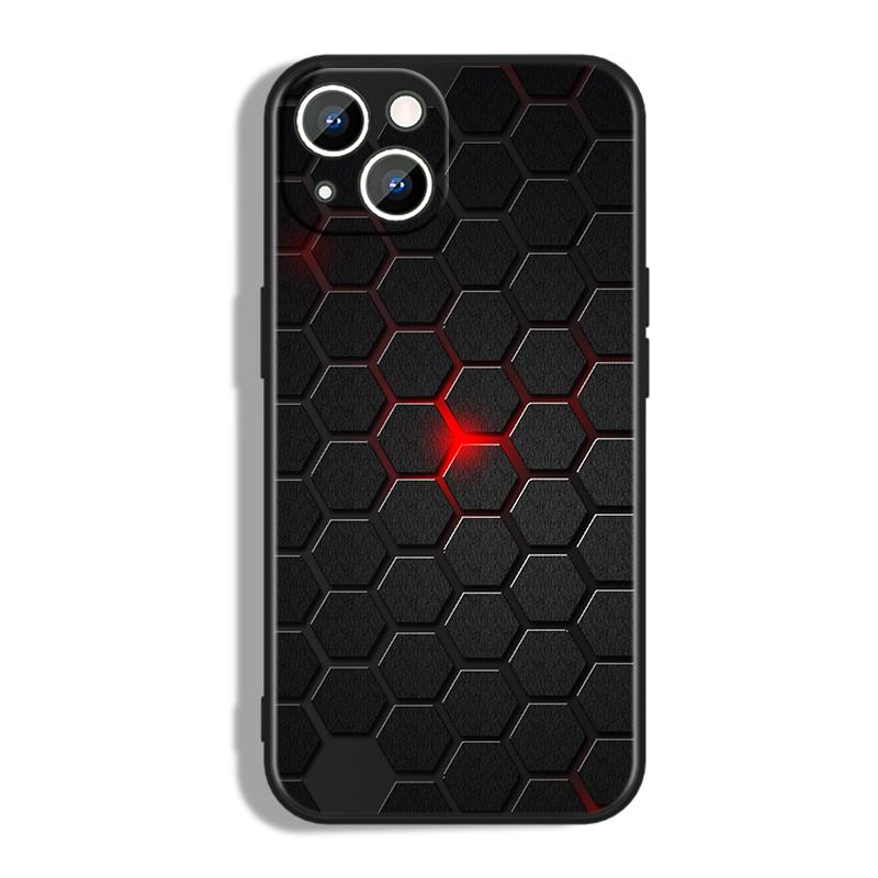 Abstract Carbon Texture Venom Flow Pattern Case for iPhone & Samsung ...