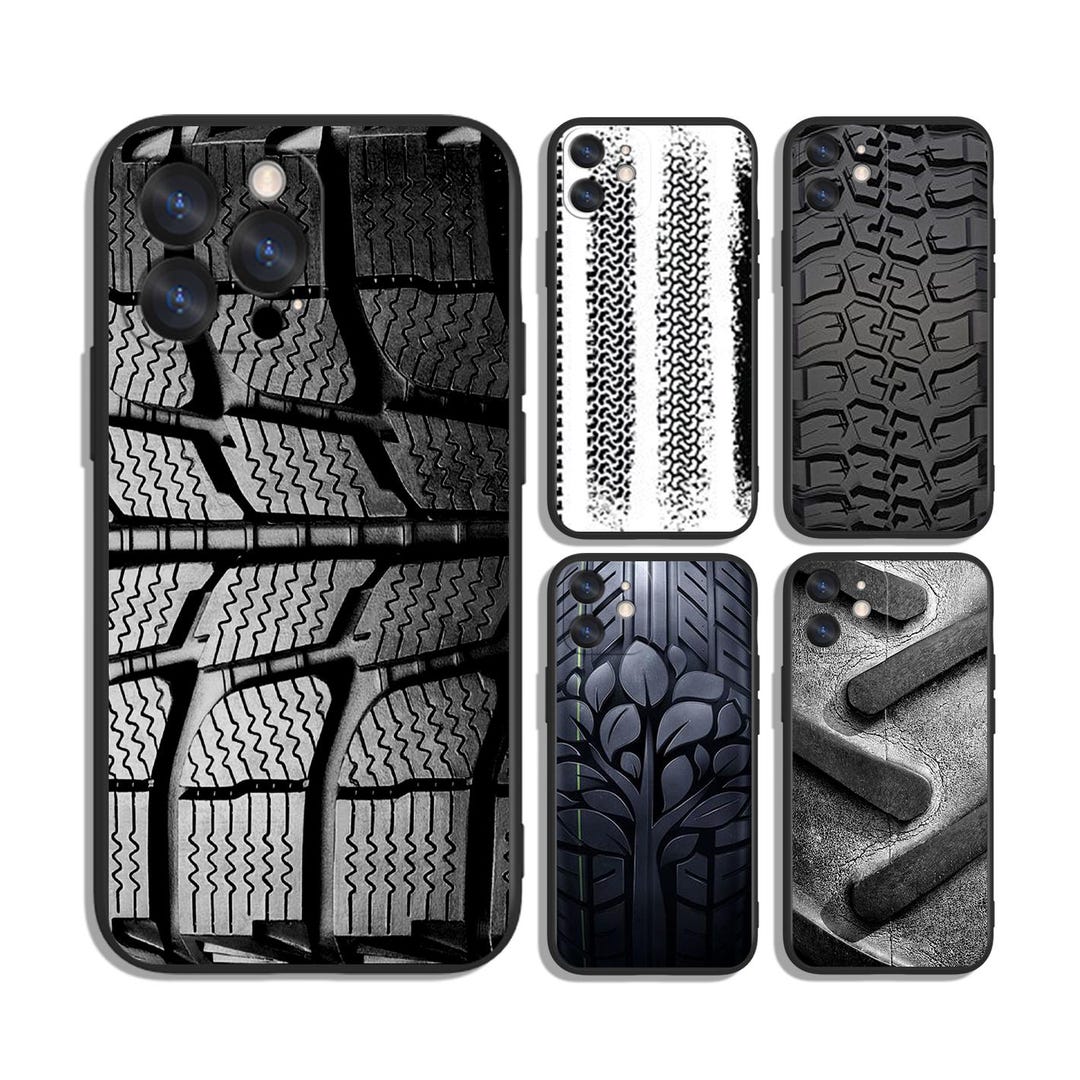 Bold Tire Tread Texture With Urban Motion Vibe Case for iPhone ...