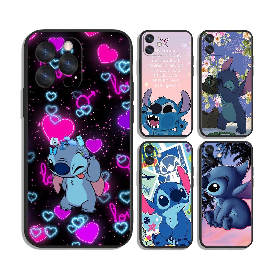 Stitch Space Misfit With Big Cute Eyes Case for iPhone & Samsung ...