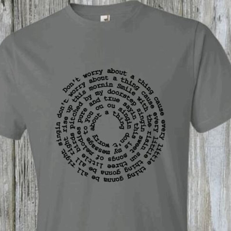 Song Lyric Shirts - Etsy