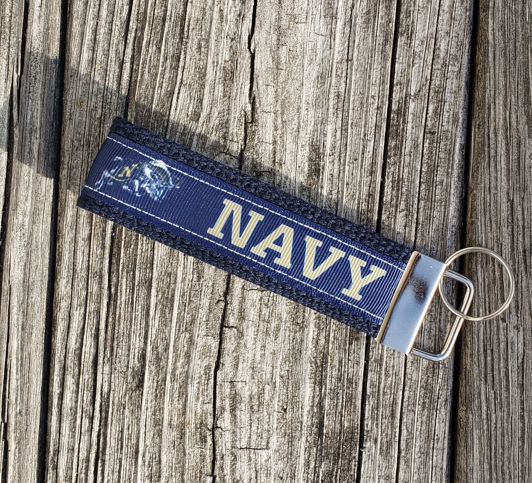 United States Naval Academy/usna/navy/blue Keychain - Etsy