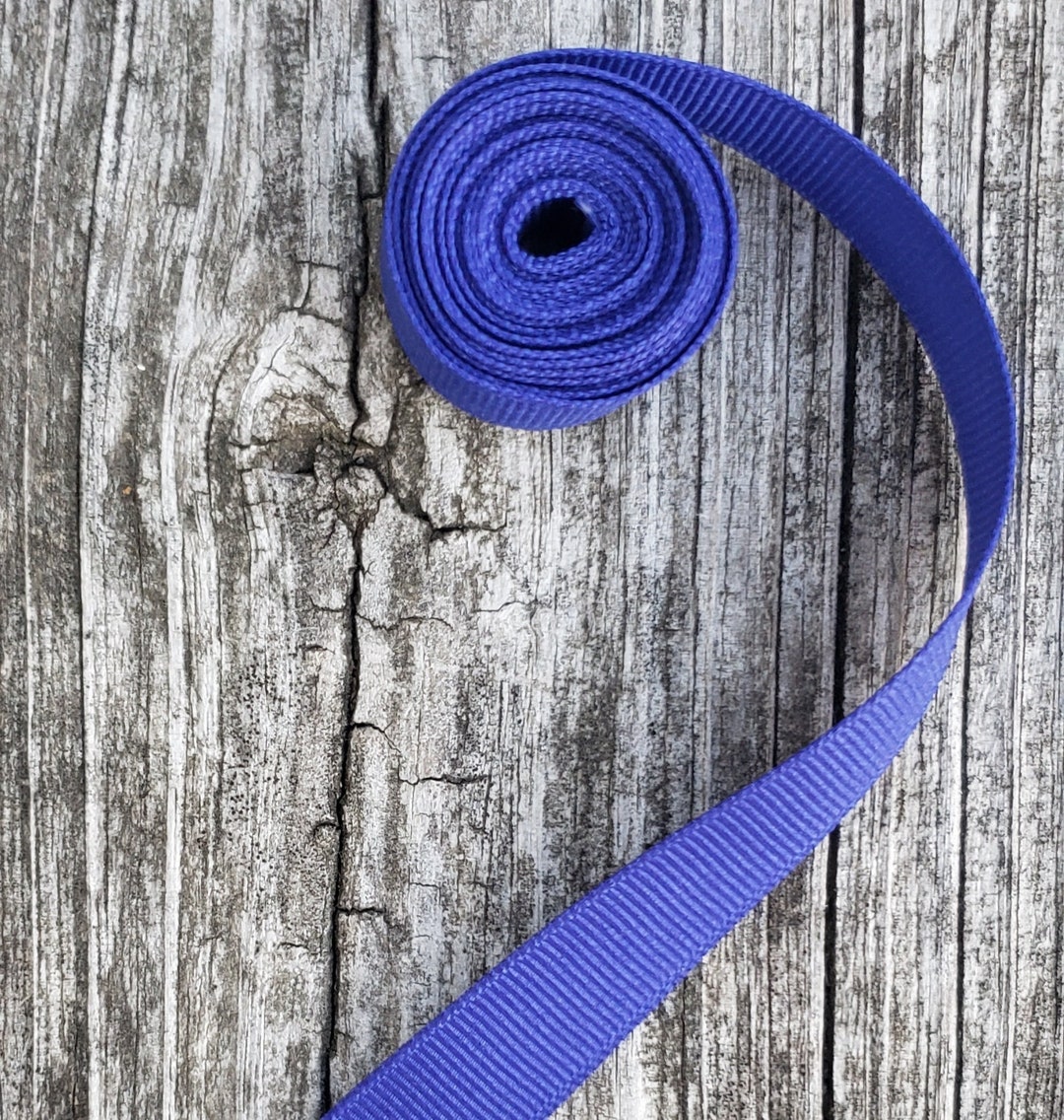 Royal Blue Grosgrain Ribbon 5/8 Inch - Etsy