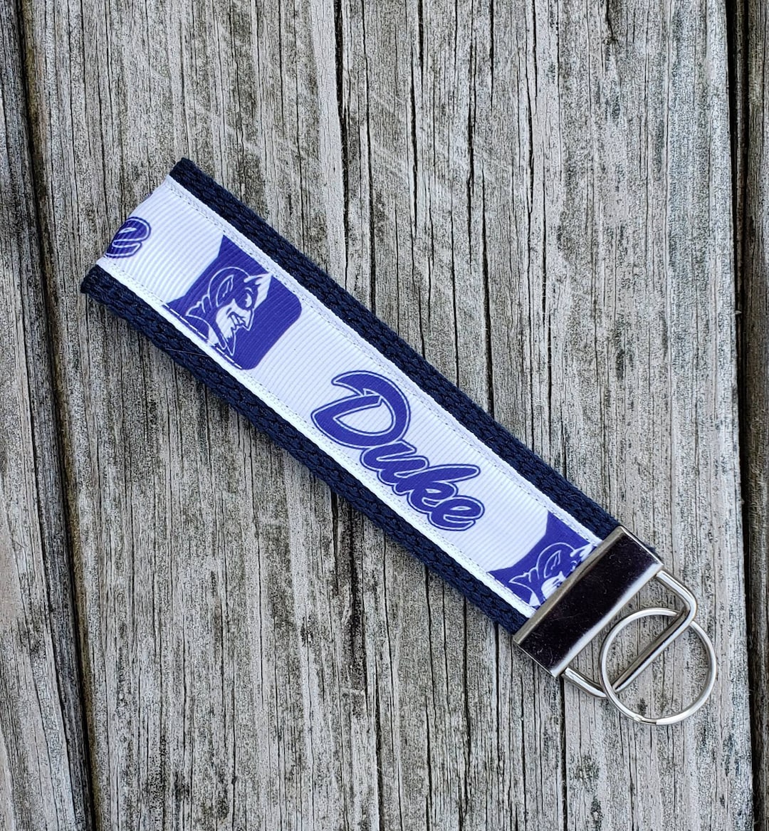 Duke University/ Blue Devils/keychain/key Fob/comes With Duke - Etsy