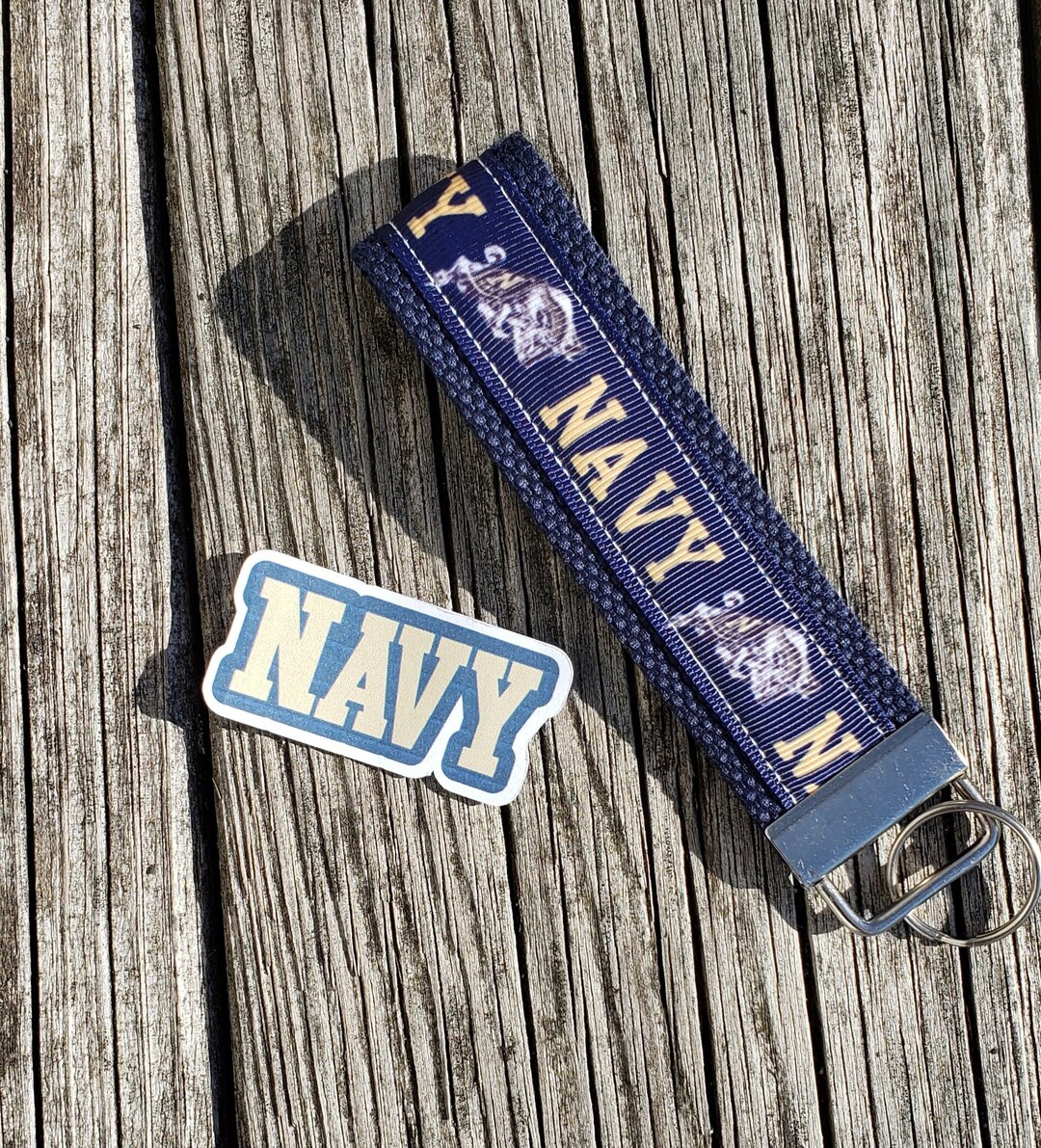 NEW United States Naval Academy/usna/navy/blue Keychain/comes With a ...
