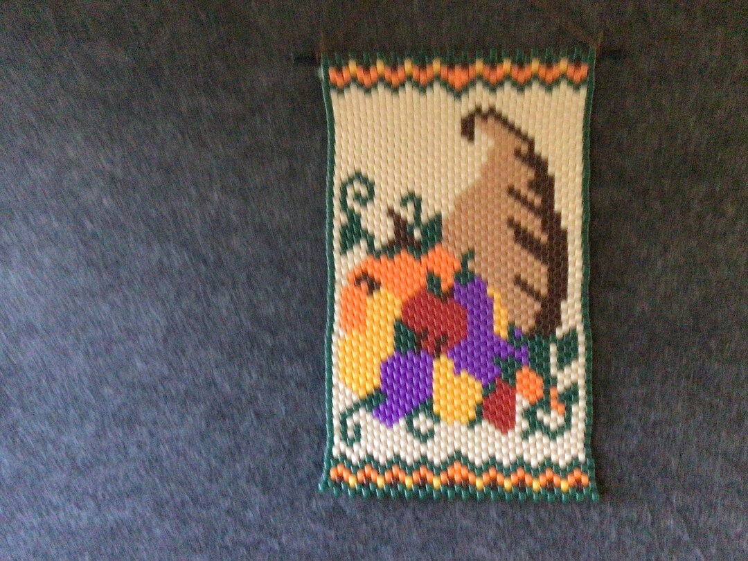Cornucopia Beaded Banner - Etsy
