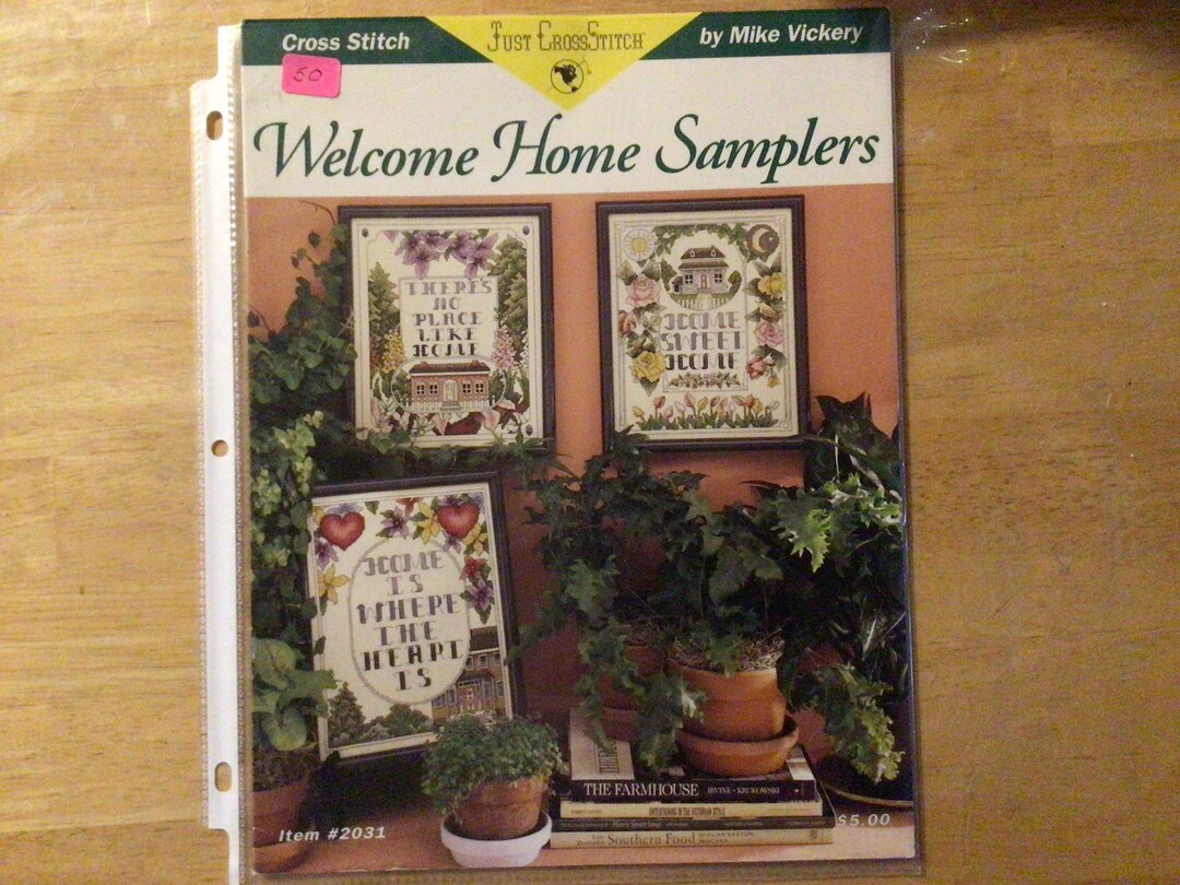 Welcome Home Samplers Cross Stitch (50) - Etsy