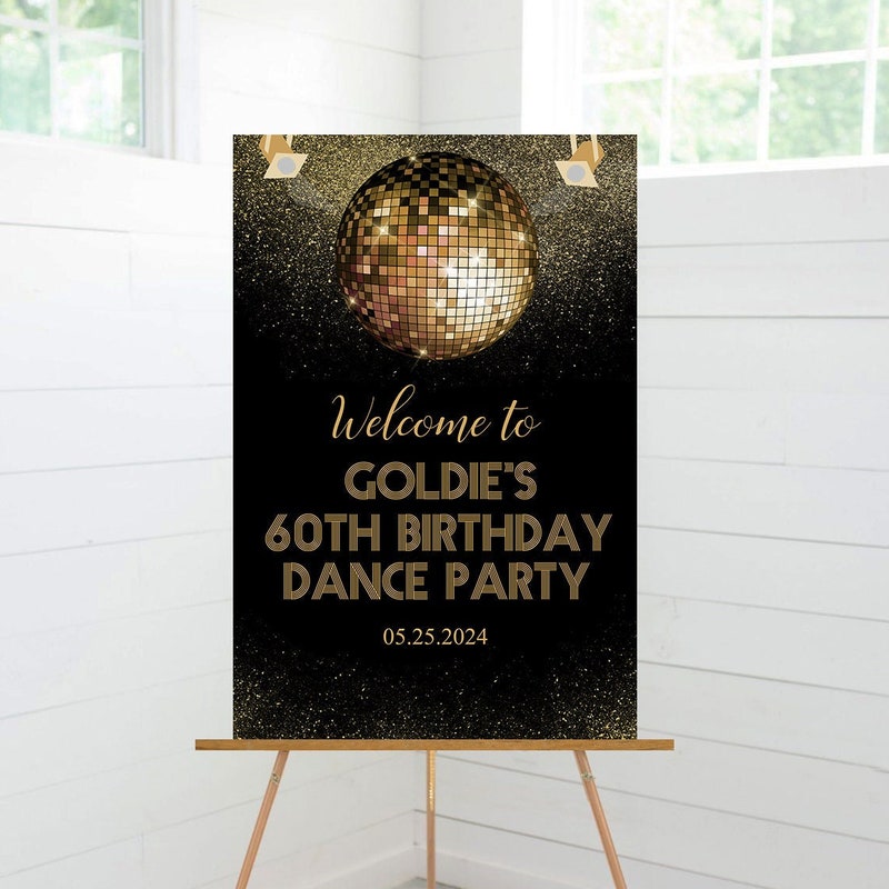Gold Disco Ball - Etsy