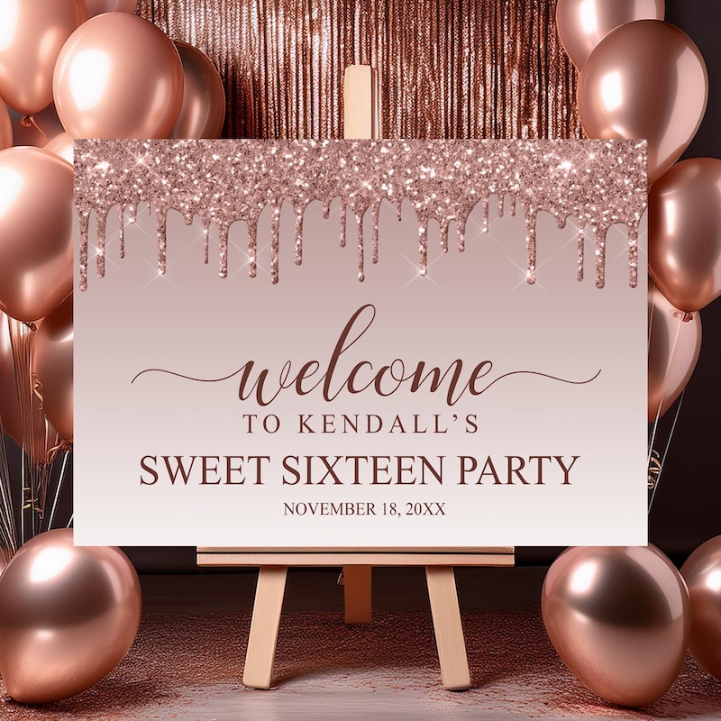 Sweet 16 Posters - Etsy
