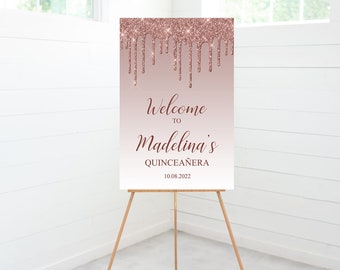 Birthday Drip Welcome Sign - Etsy