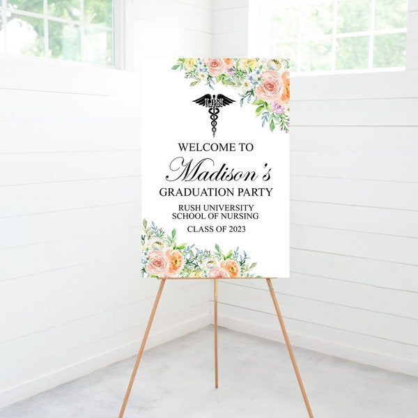 Medical School Graduation Welcome Sign - Etsy