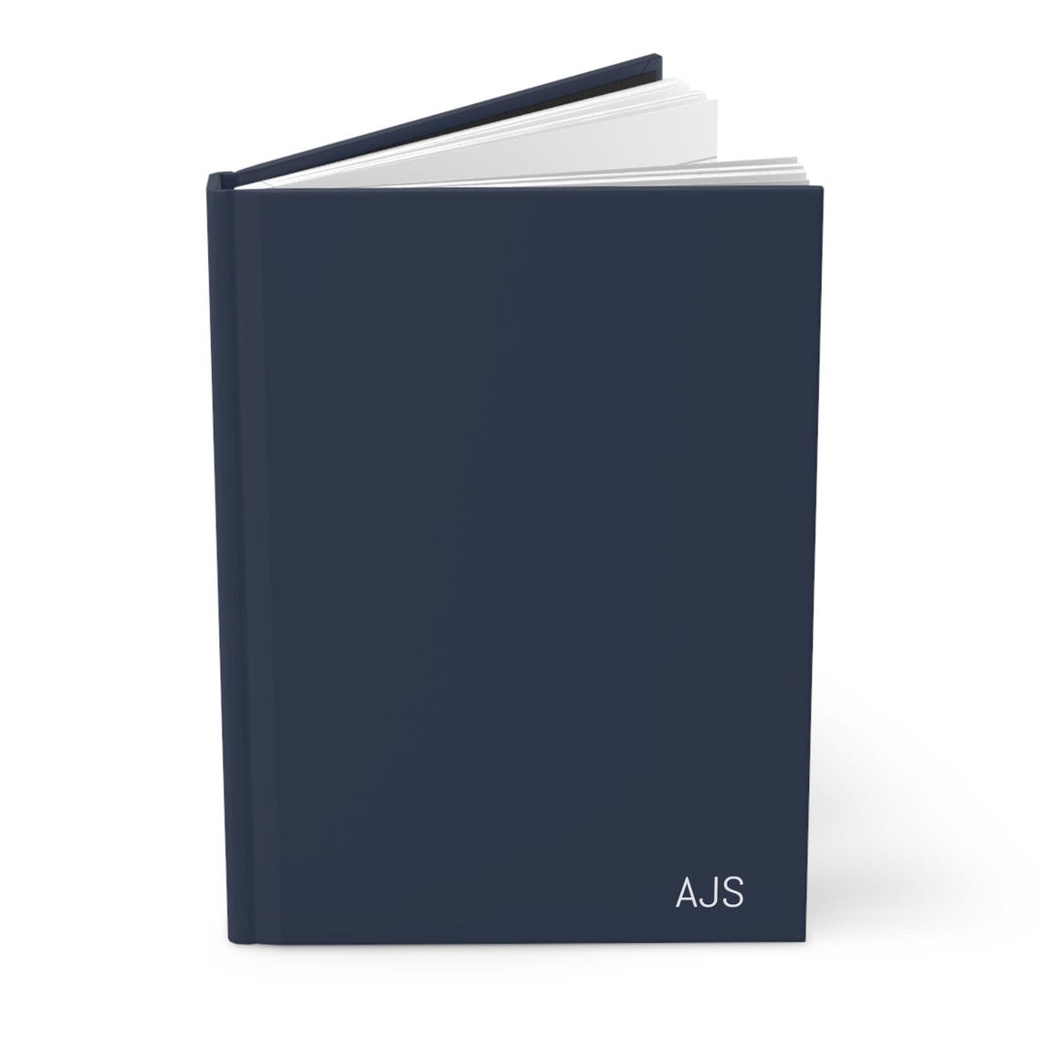 Custom Matte Hardcover Journal: Personalized Monogrammed Notebook ...
