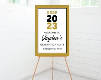 Graduation Welcome Sign, Graduation Party Foam Board, Graduation ...