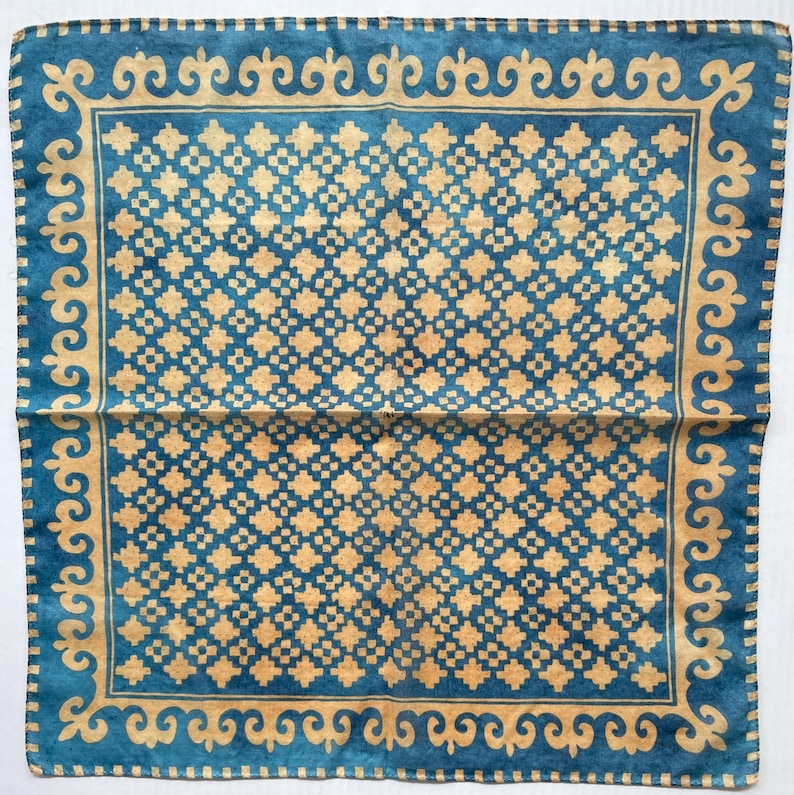 Vintage Jean Paul Gaultier Light Cotton Handkerchief, Neckerchief ...