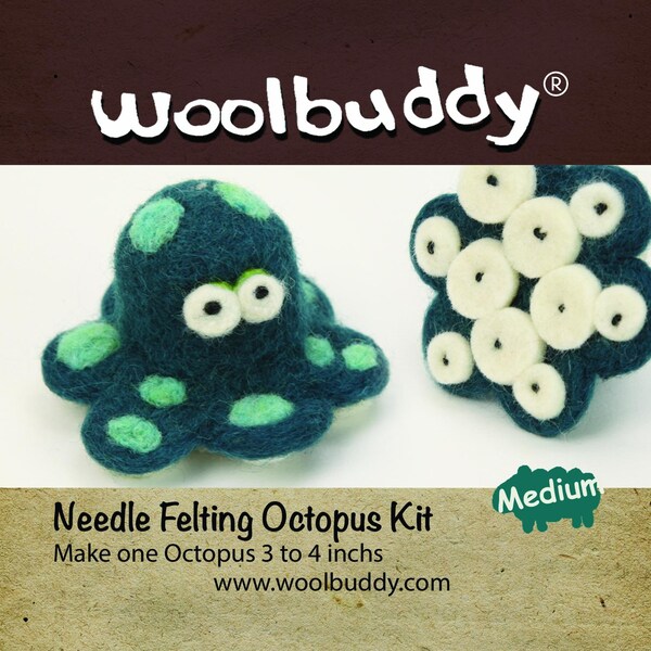 Needle Felt Octopus - Etsy