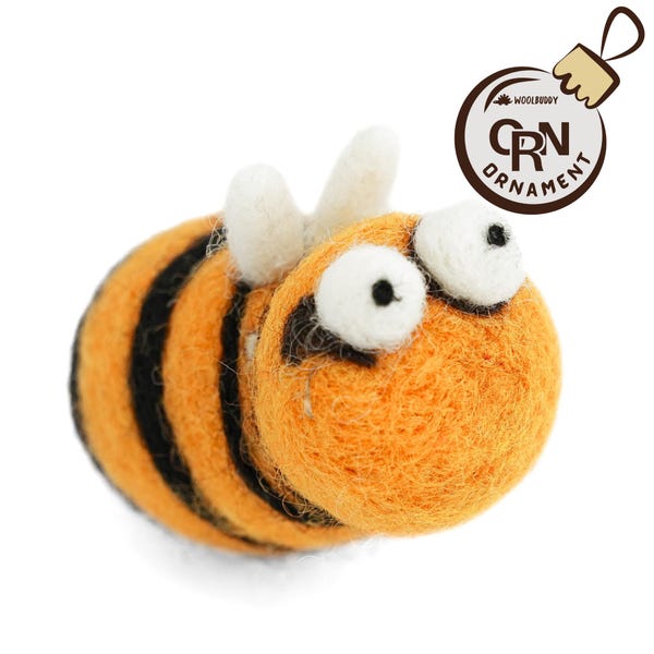 Felt Bee - Etsy