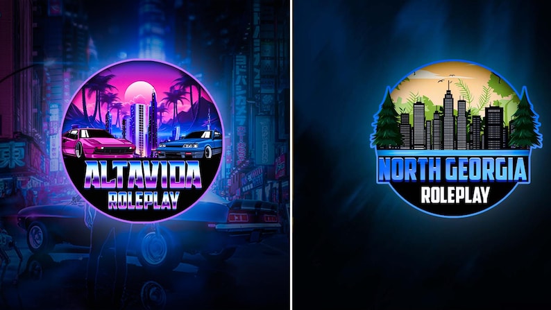 Custom Fivem Server Logo & Animated Banners: High-resolution Digital ...