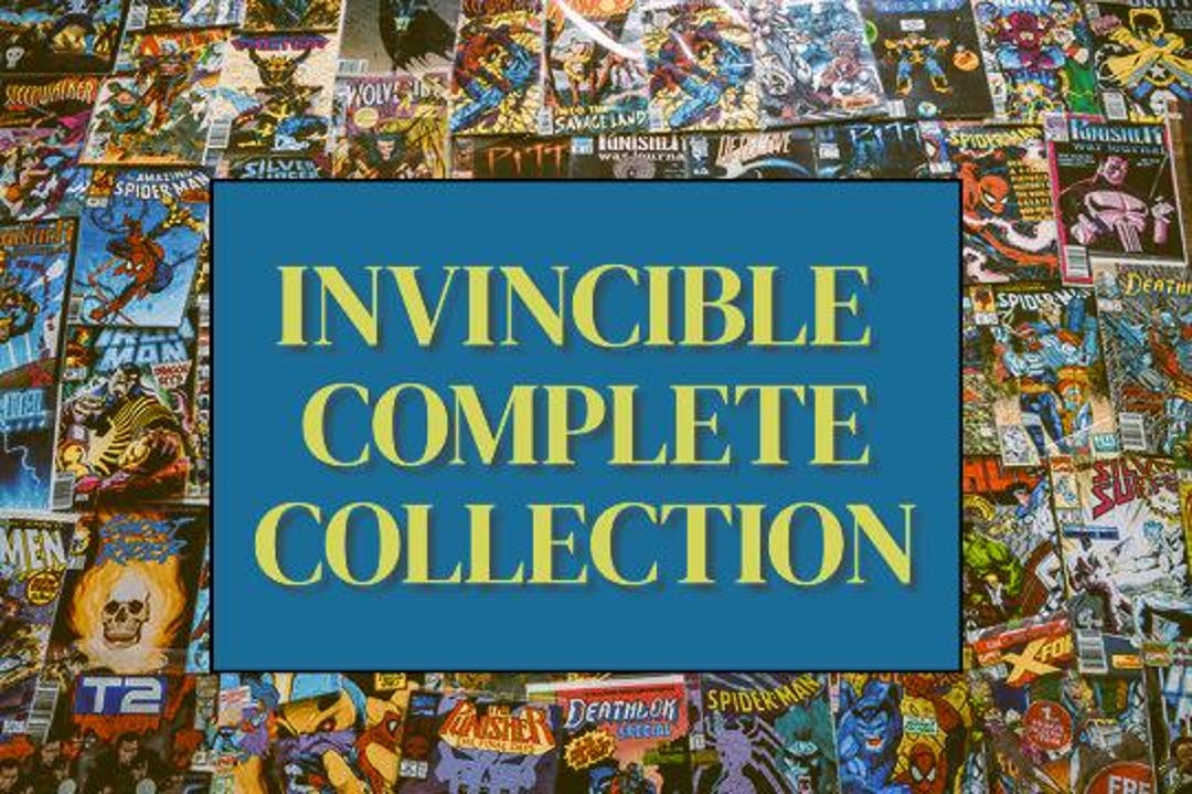 INVINCIBLE Complete Comic Collection - Etsy