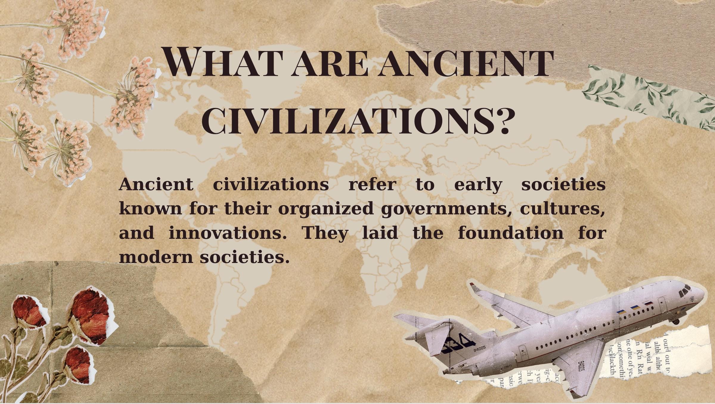 Ancient Civilizations History Presentation Template – Editable Canva ...