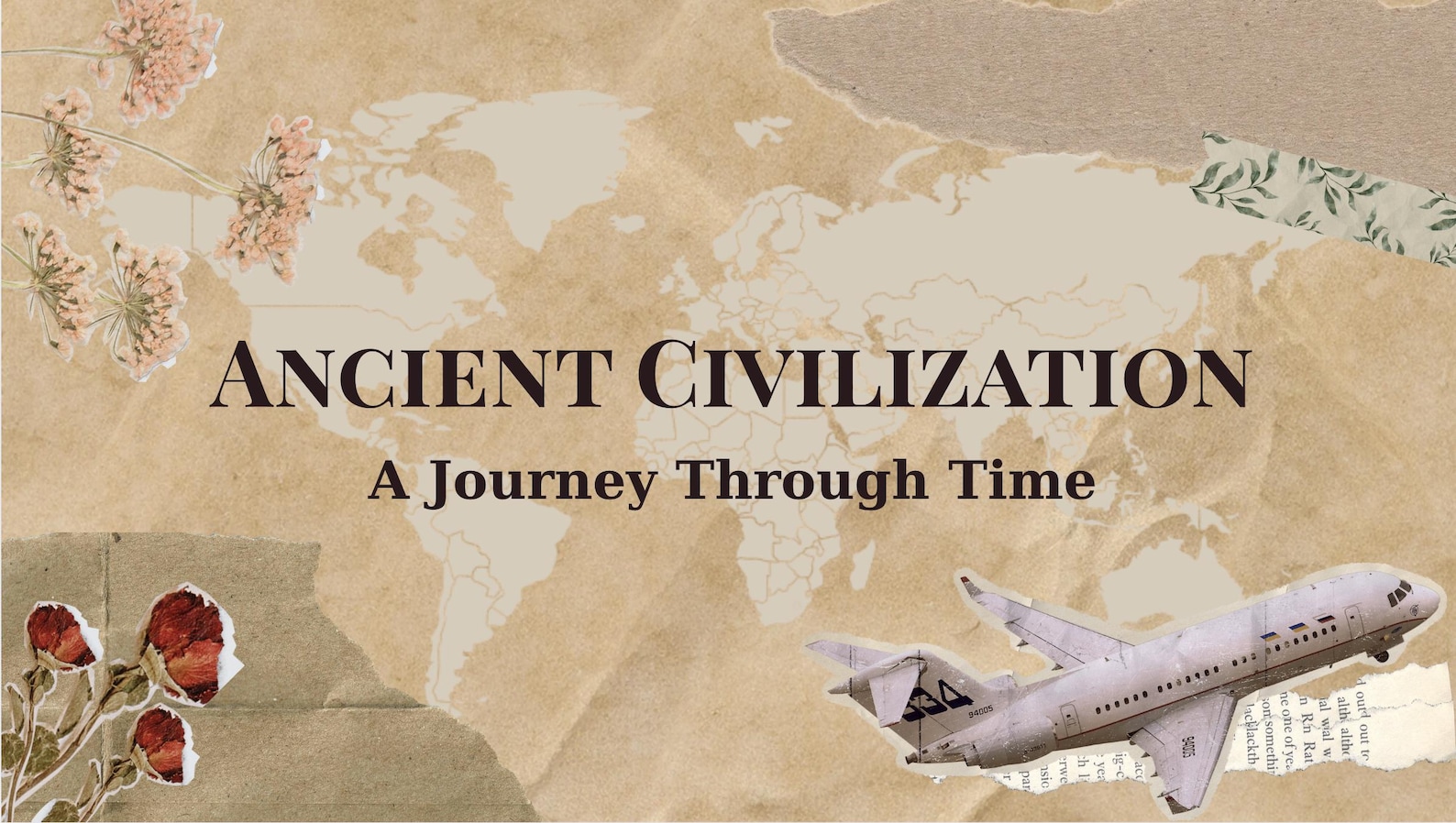 Ancient Civilizations History Presentation Template – Editable Canva ...