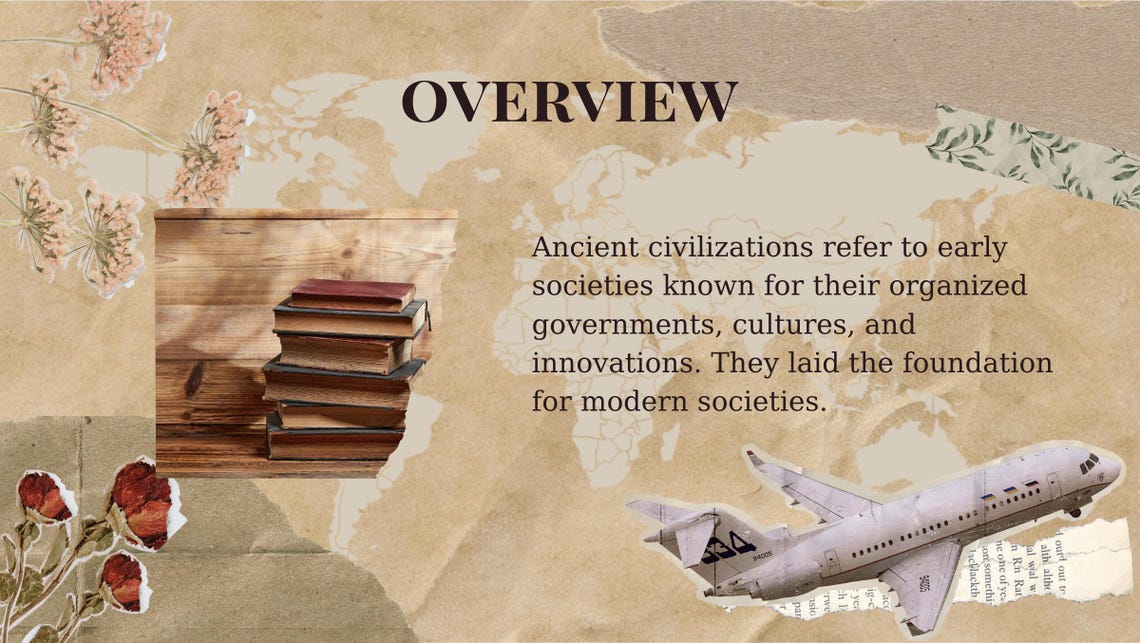 Ancient Civilizations History Presentation Template – Editable Canva ...