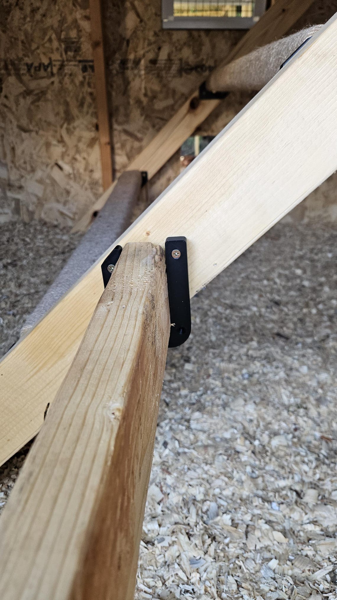 Chicken Roost Bar Bracket, 2x4 Vertical - Etsy