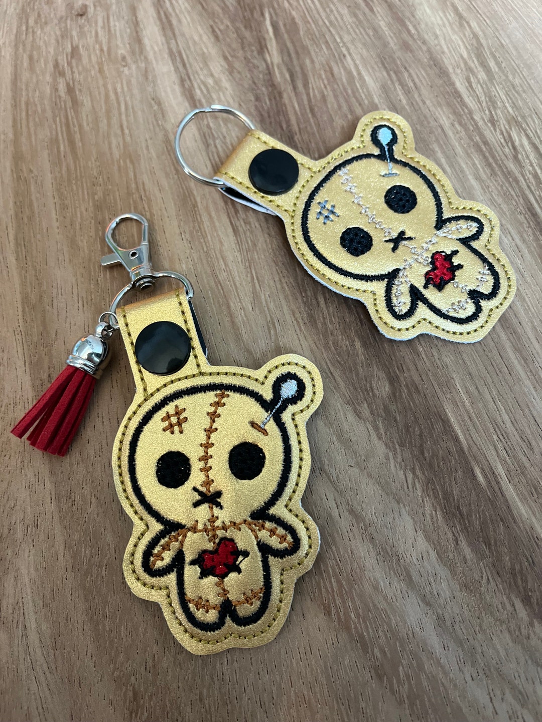 Voodoo Doll Keychain, Voodoo Doll, Love Hurts Keychain, Witchy Keychain ...