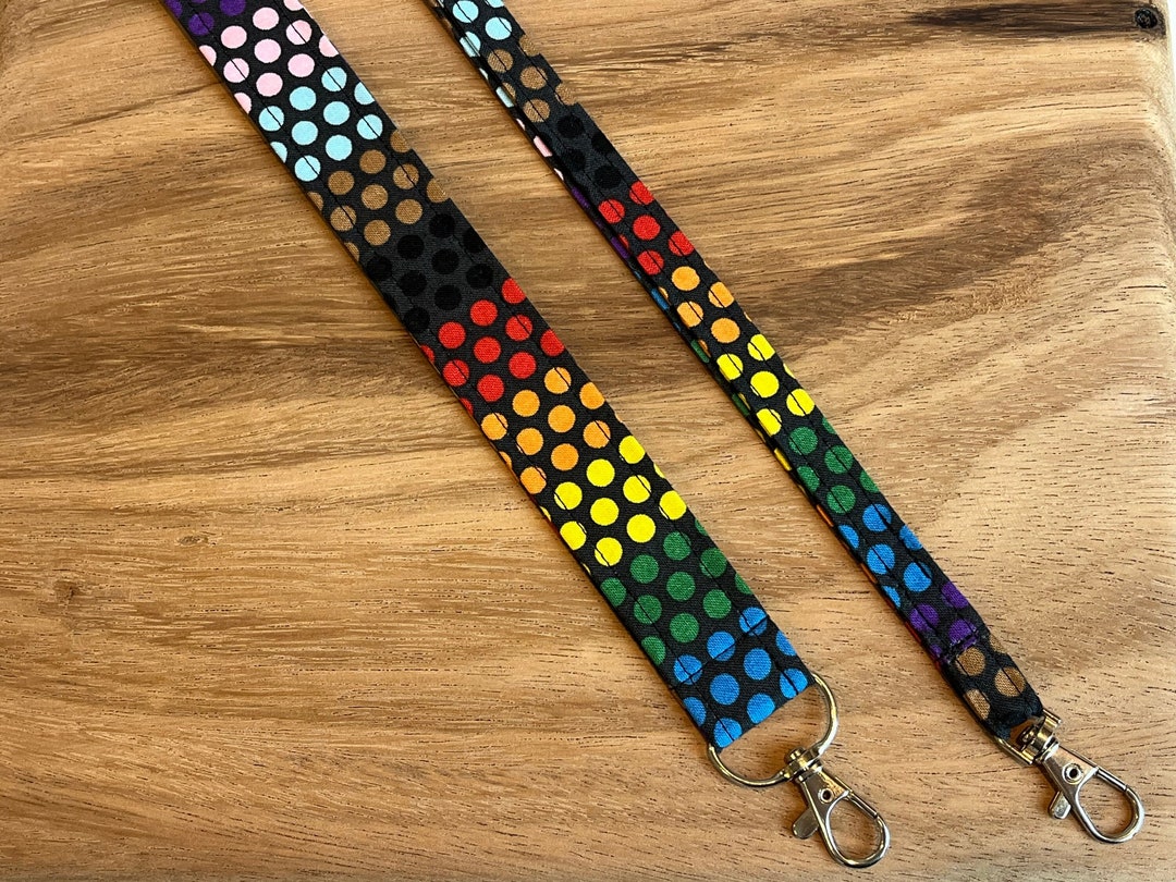 PRIDE Lanyard, LGBTQIA+ Lanyard, Portion of Proceeds Benefit GLSEN ...