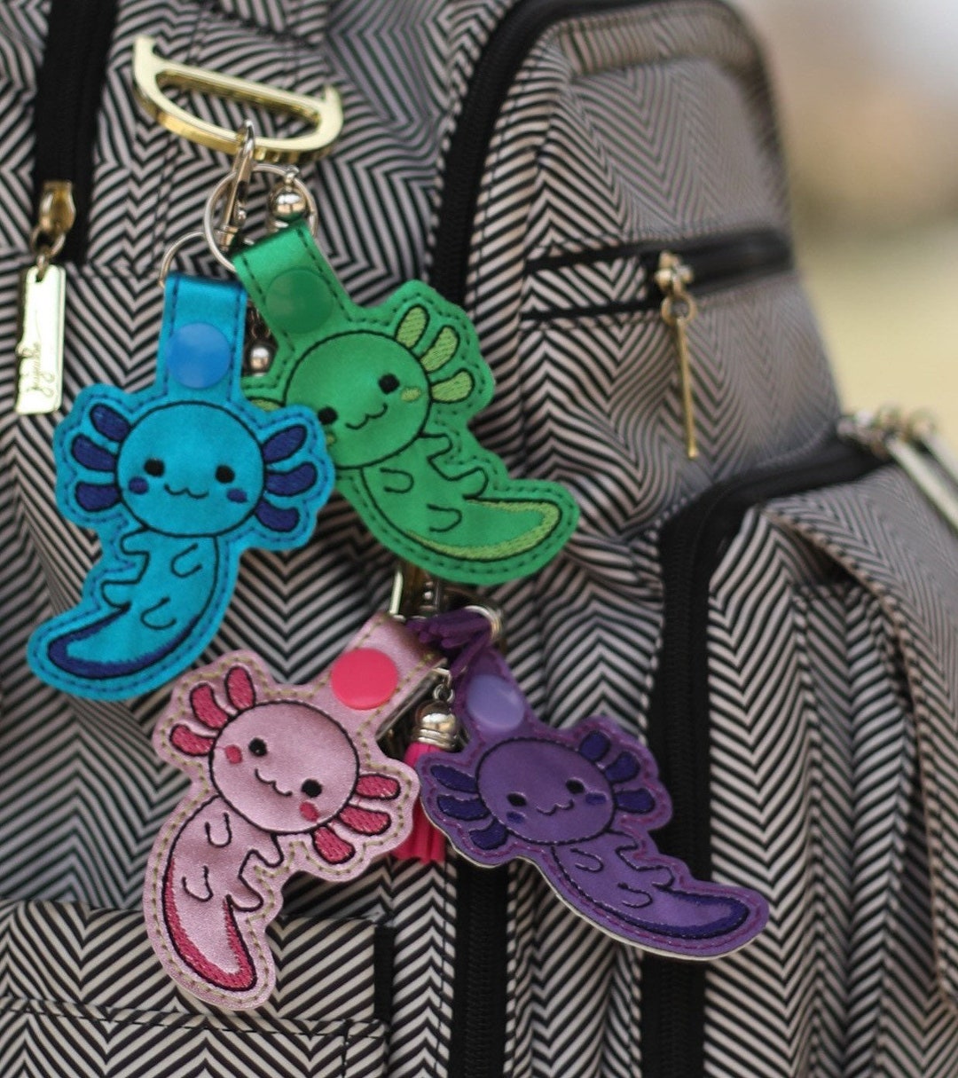 Axolotl Keychain, Axolotl, Axolotl Tag, Axolotls, Axolotl Gift Idea - Etsy