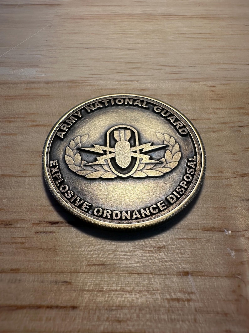 Custom Enamel Challenge Coins - Etsy