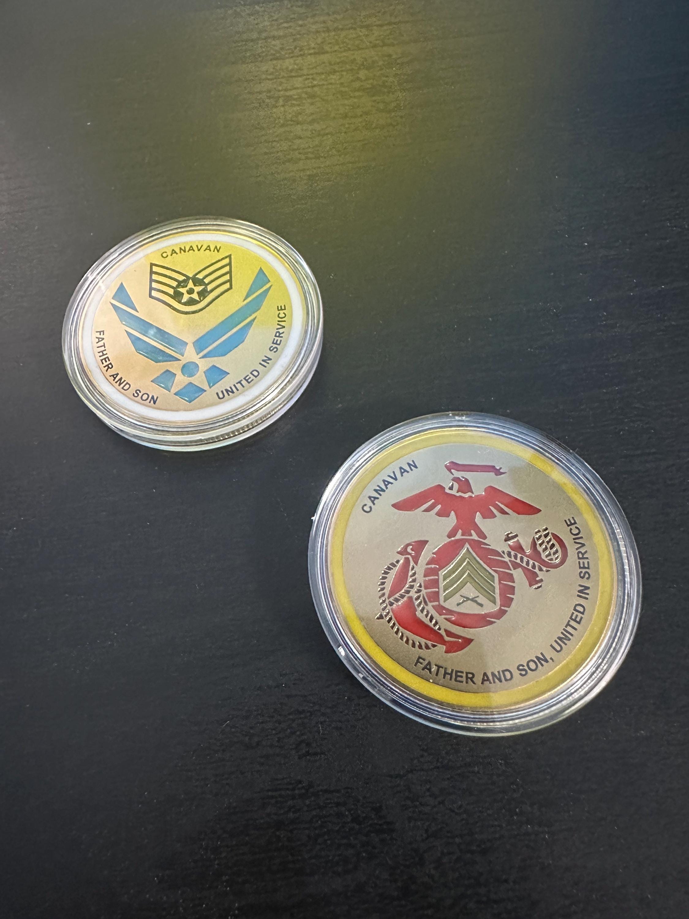 Custom Enamel Challenge Coins - Etsy