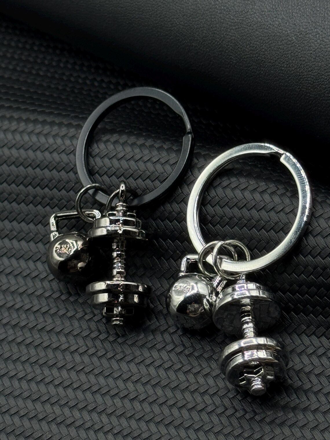 Gym Keychain – Dumbbell & Kettlebell Fitness Accessory - Etsy