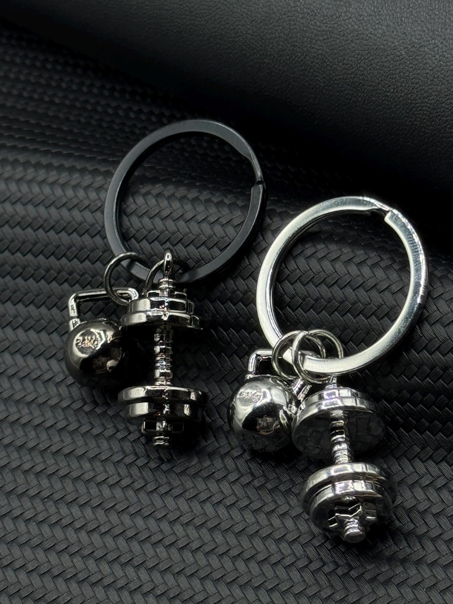 Gym Keychain – Dumbbell & Kettlebell Fitness Accessory - Etsy