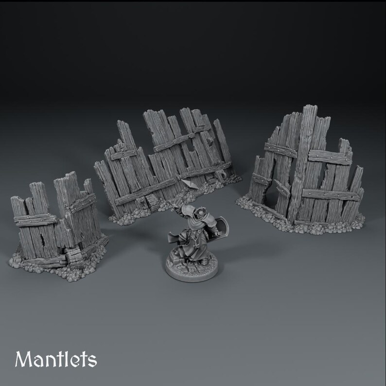 Battlefield Siege Terrain Set – Fantasy Wargaming Scenery 28mm/32mm ...