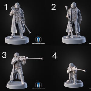 NCR Rangers - Sci-fi Soldiers | 1:48 Scale | Miniatures for Fallout and ...