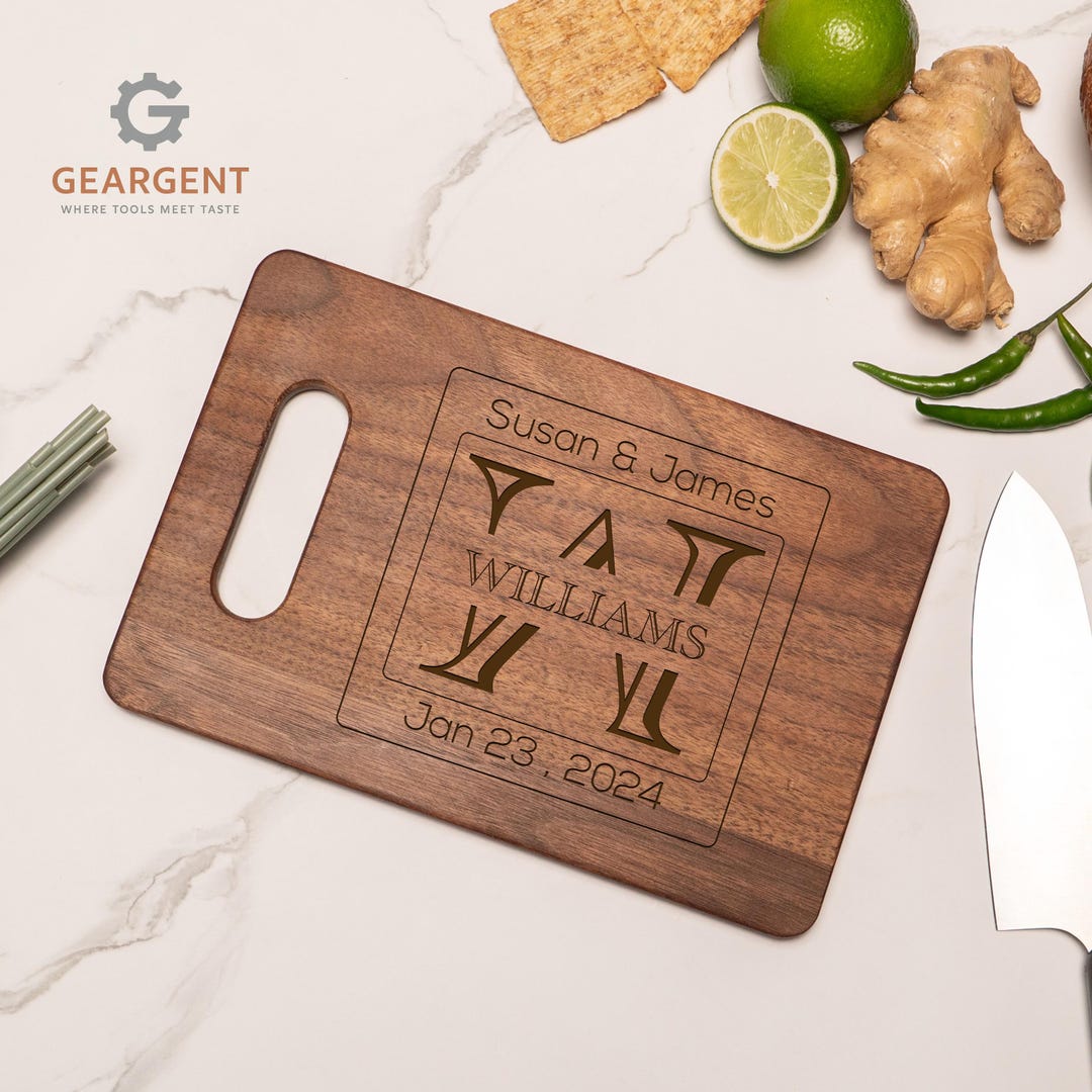 Personalized Charcuterie Board, Wedding Gift for Couple, Custom Wedding ...