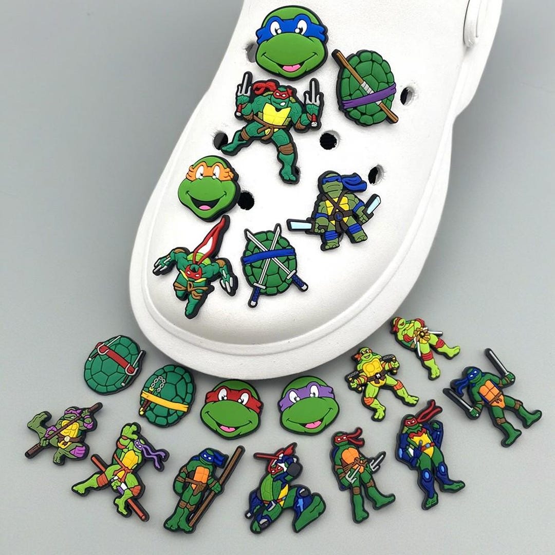 Teenage Mutant Ninja Turtles Series Hole Shoes Shoe Accessories Croc ...