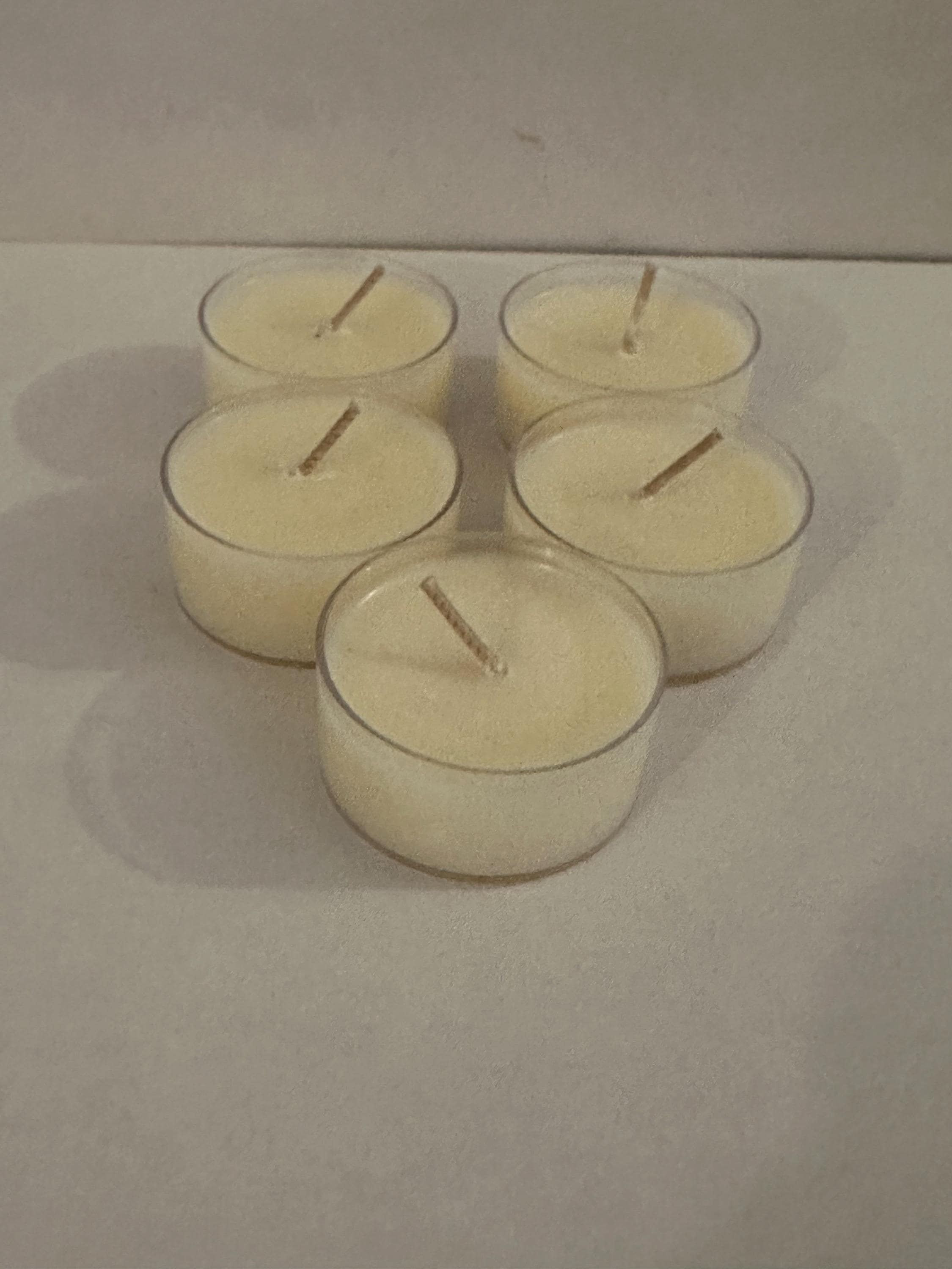 Bulk 30-pack Natural Soy Tealight Candles: Hand-poured Scented Lights ...