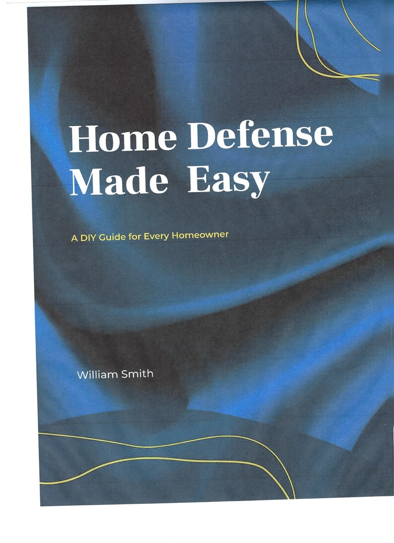 Home Defense Made Easy: A DIY Guide for Every Homeowner - Etsy