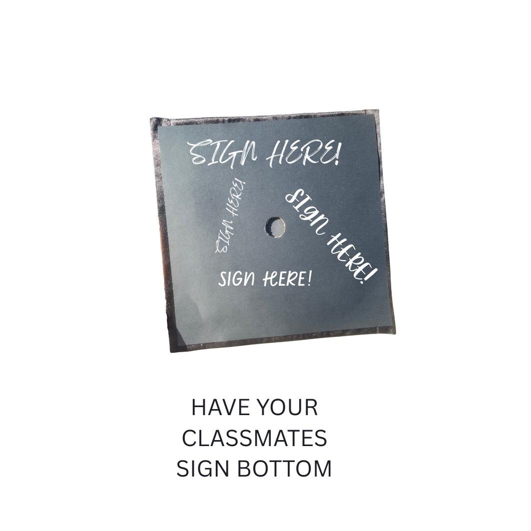 Blank MATTE FINNISH Graduation Cap for DIY | Plain Grad Cap for ...