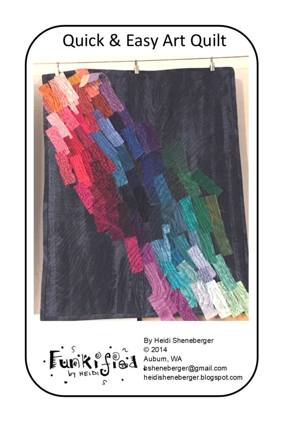 Quick and Easy Art Quilt - Etsy