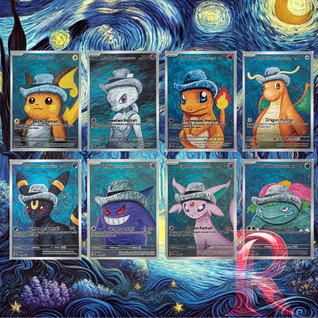 Pokemon Gengar Umbreon Charmander Dragonite Mewtwo Espeon Raichu ...