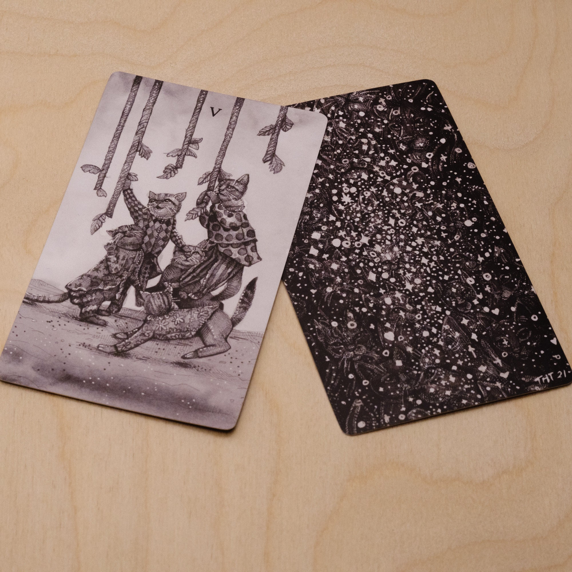 Faeles Arcanae the Cat Tarot Deck New Edition IN STOCK - Etsy Singapore