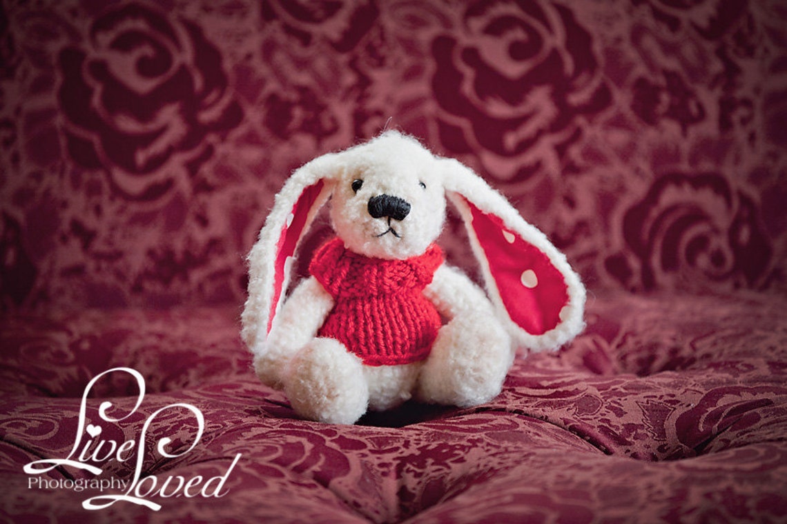 Download PDF Crochet Pattern 09 Snow Bunny - Etsy